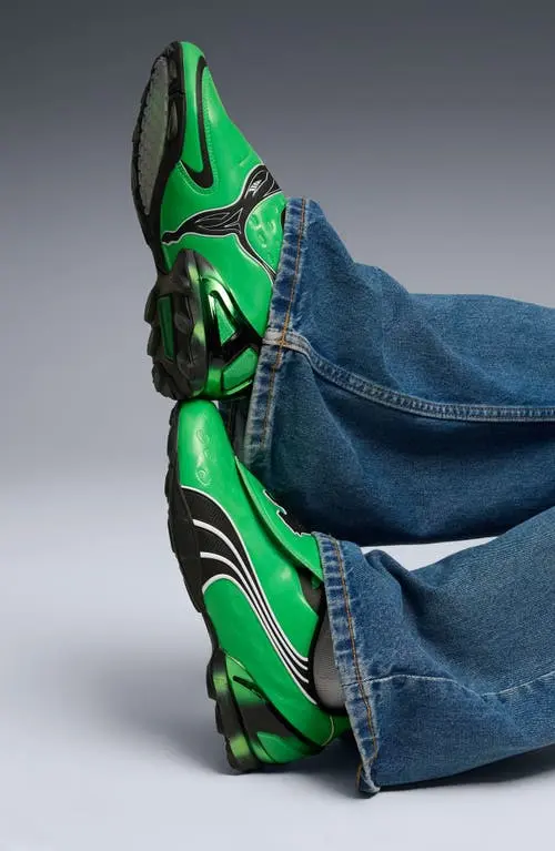 Puma V-S1 Contact Sneaker - Puma Green/Puma Black | Editorialist